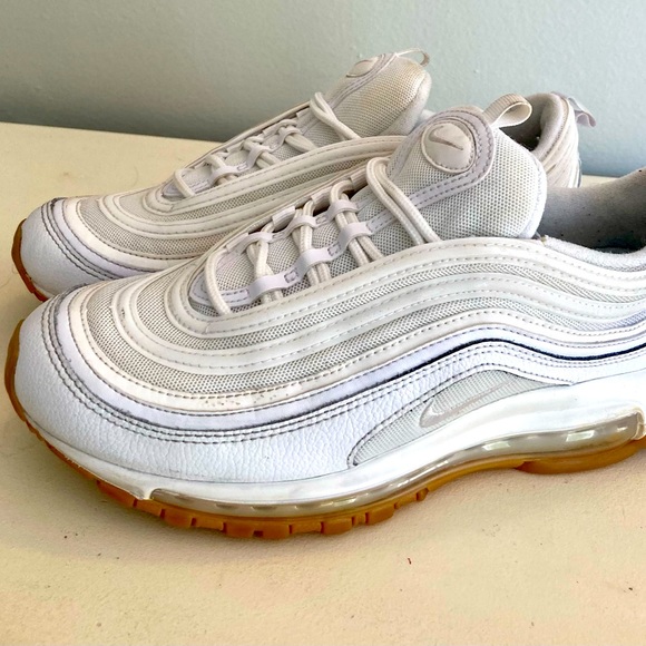 Nike | Shoes | Rare M85 W Nike Air Max 97 White Gum Dj2740100 Mens Or ...